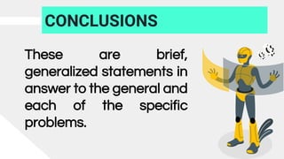 Parts of a Research Paper | PPTX