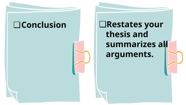 An activity on identifying the different parts of an argumentative ...