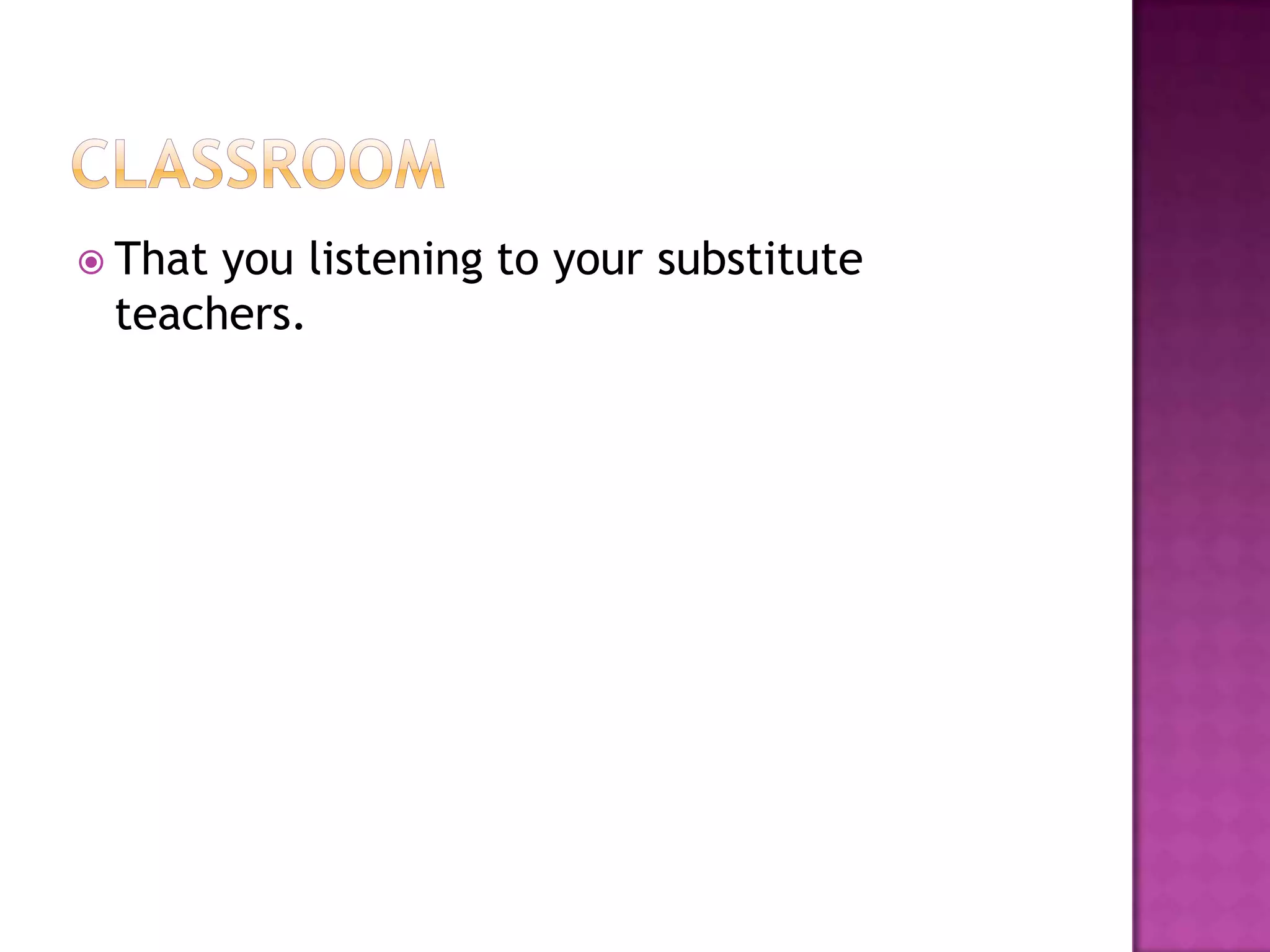 Parts of a School | PPTX