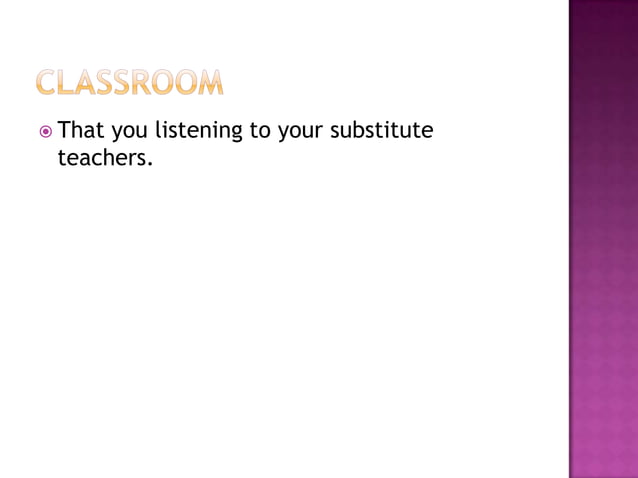 Parts of a School | PPT