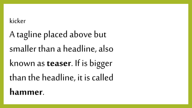 Parts of a school paper (English 14) | PPTX