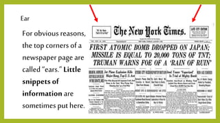 Parts of a school paper (English 14) | PPTX