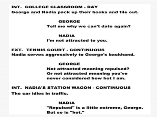 Parts of a Script | PPT