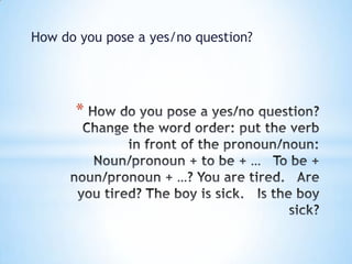 Parts of a sentence | PPTX