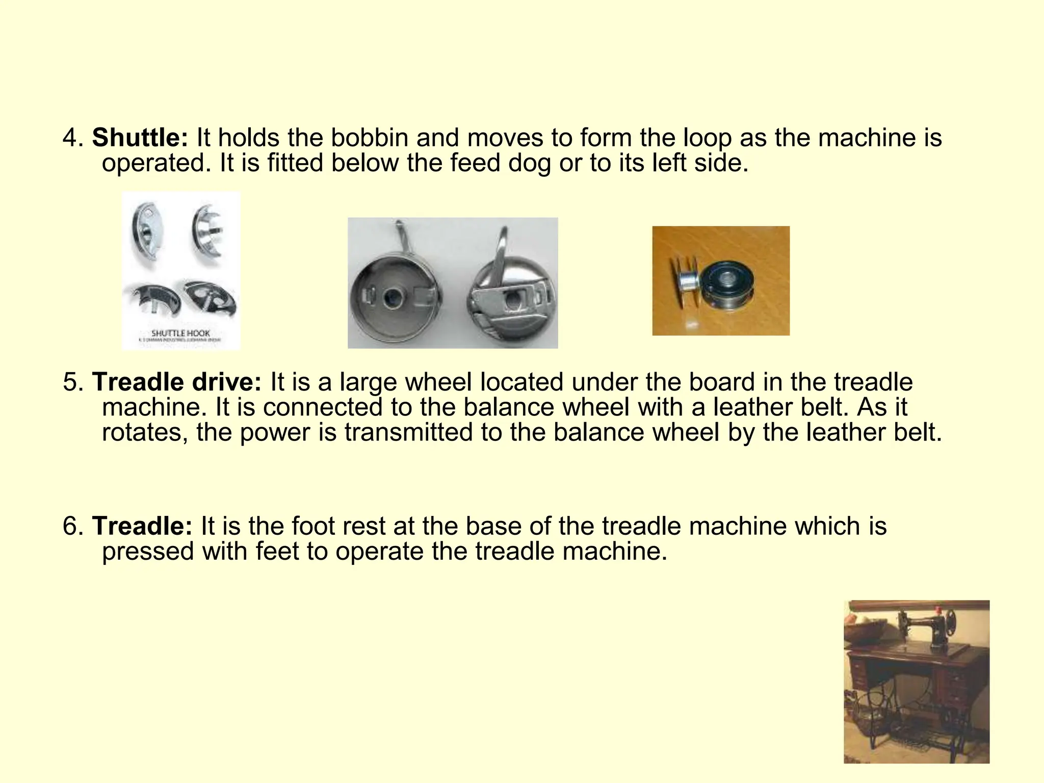Parts of a sewing machine lock stitch machine | PPT