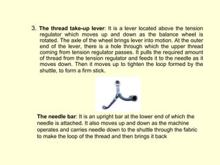 Parts of a sewing machine lock stitch machine | PPT