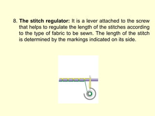 Parts of a sewing machine lock stitch machine | PPT