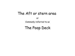Parts of a ship1 | PPT