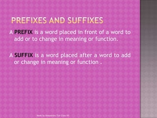 Parts Of A Speech | PPTX