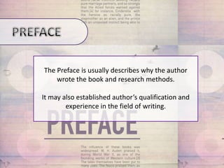 Parts of a Standard B21ook | PPTX