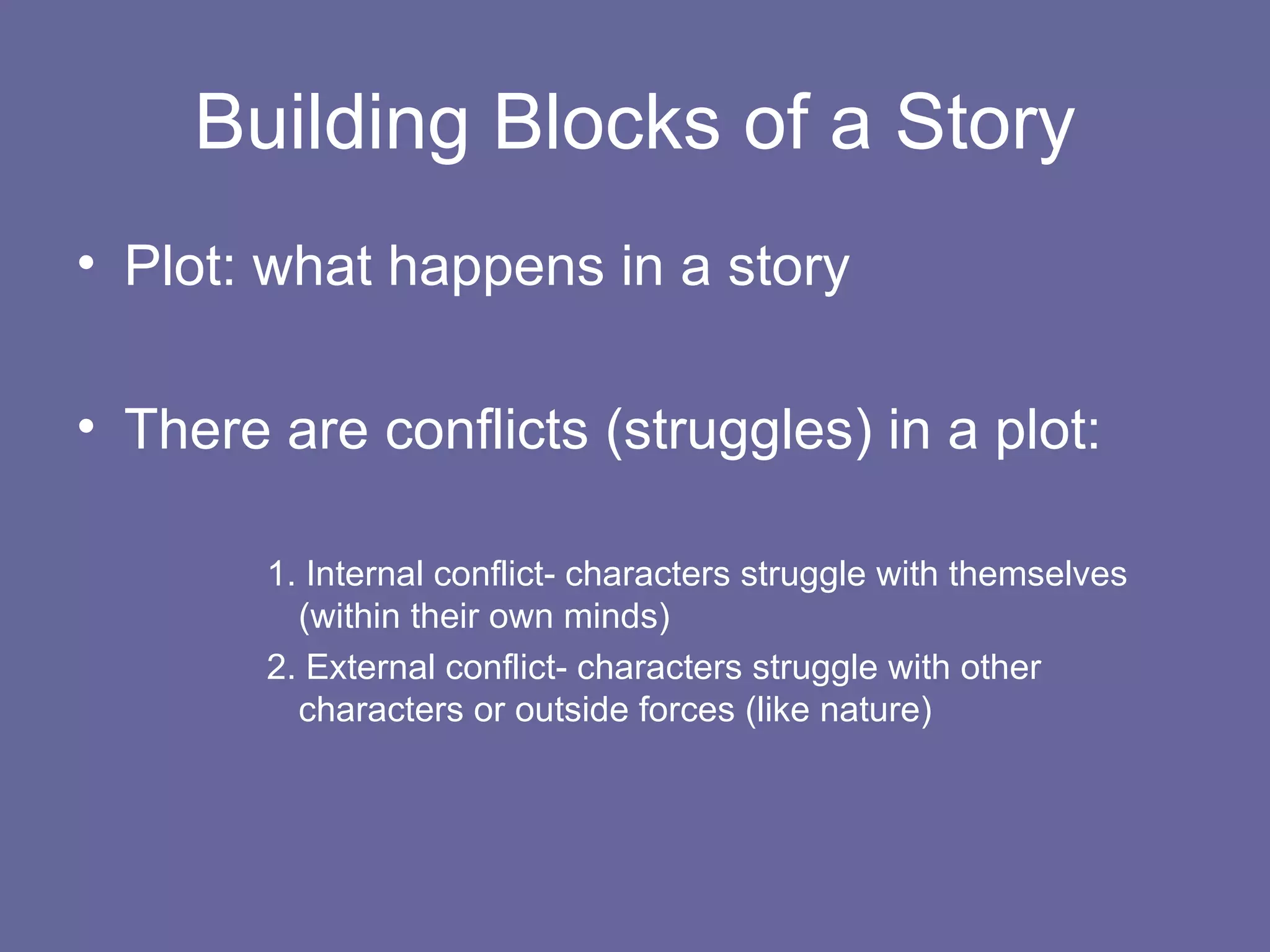 Parts Of A Story | PPT