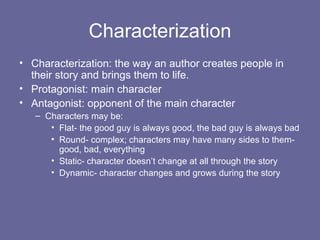 Parts Of A Story | PPT