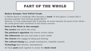 Parts of a Whole.pptx emerging patterns and | PPTX
