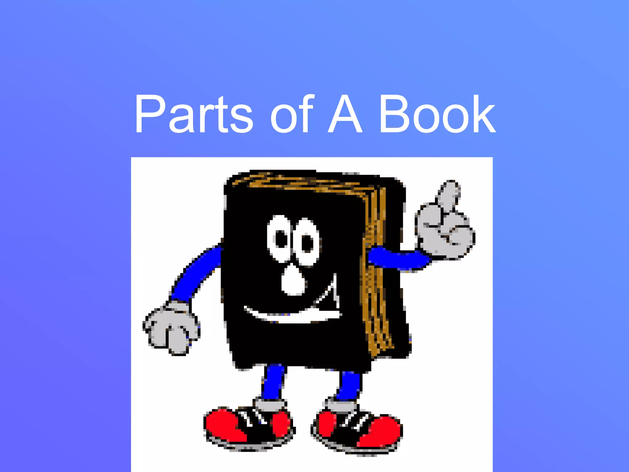 Parts of book pr.1 | PPT