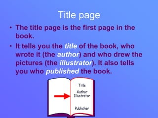 Parts of books pr.2 pr.3 | PPT