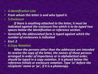 Parts of business letters and global communication | PPTX