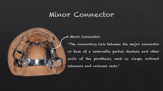 Parts of Cast Partial Dentures | PDF