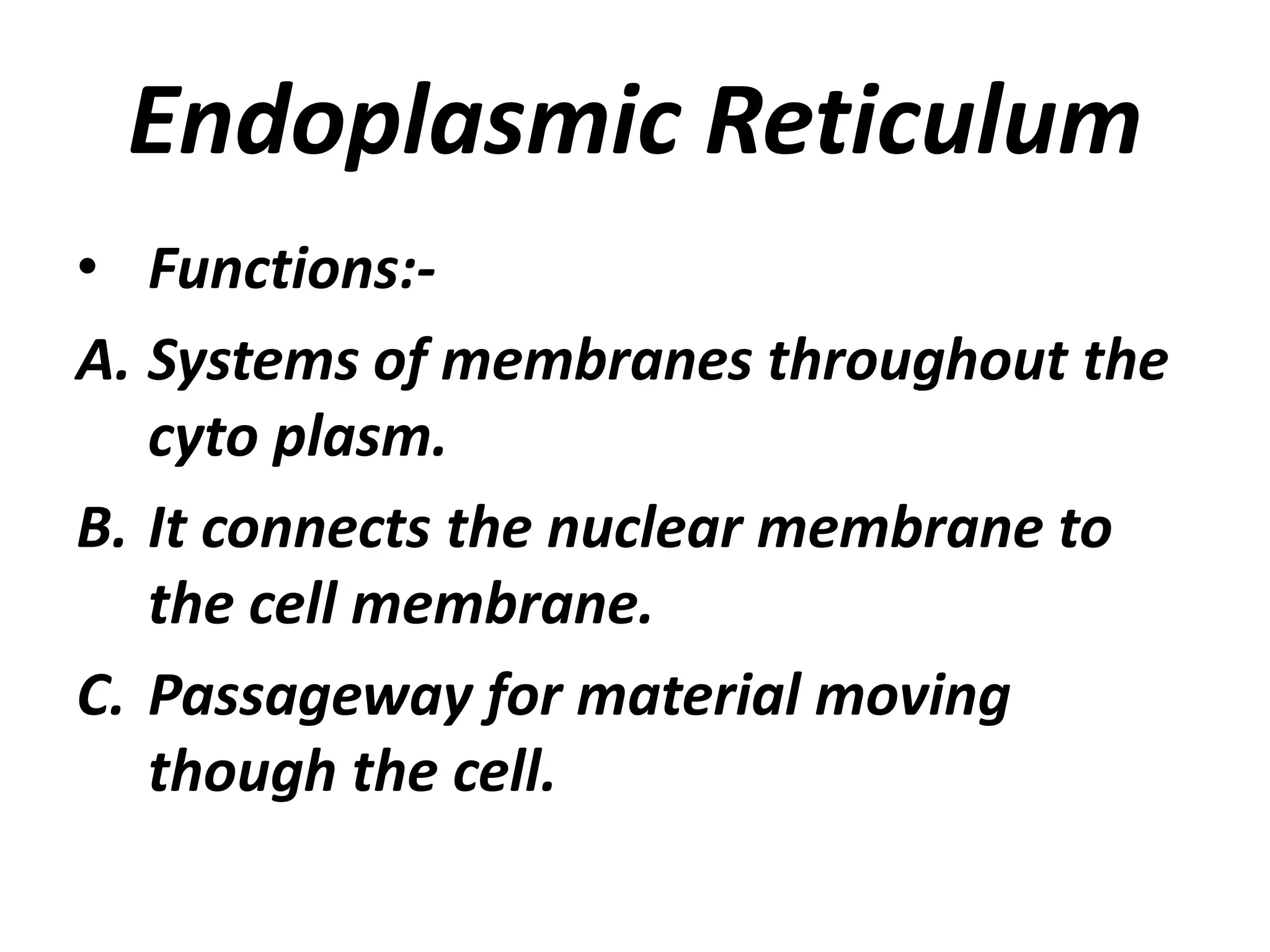 Parts of cell and their functions | PPTX