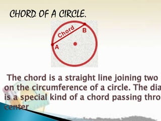 Parts of circle secant tangent | PPTX