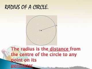 Parts of circle secant tangent | PPT
