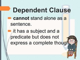 Parts of Complex Sentence | PPTX