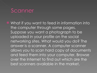 Parts of Computer | PPT