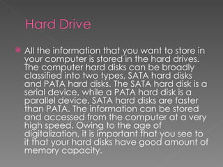 Parts of Computer | PPT