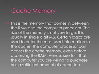 Parts of Computer | PPT
