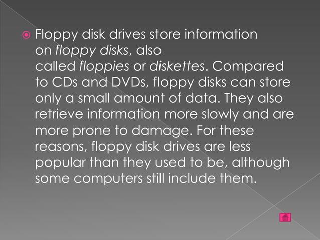 Parts of computer | PPTX | Data Storage and Warehousing | Computing