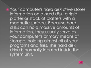 Parts of computer | PPTX