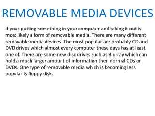 Parts of computer | PPT