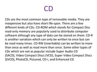 Parts of computer | PPT