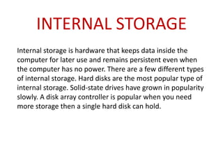 Parts of computer | PPT