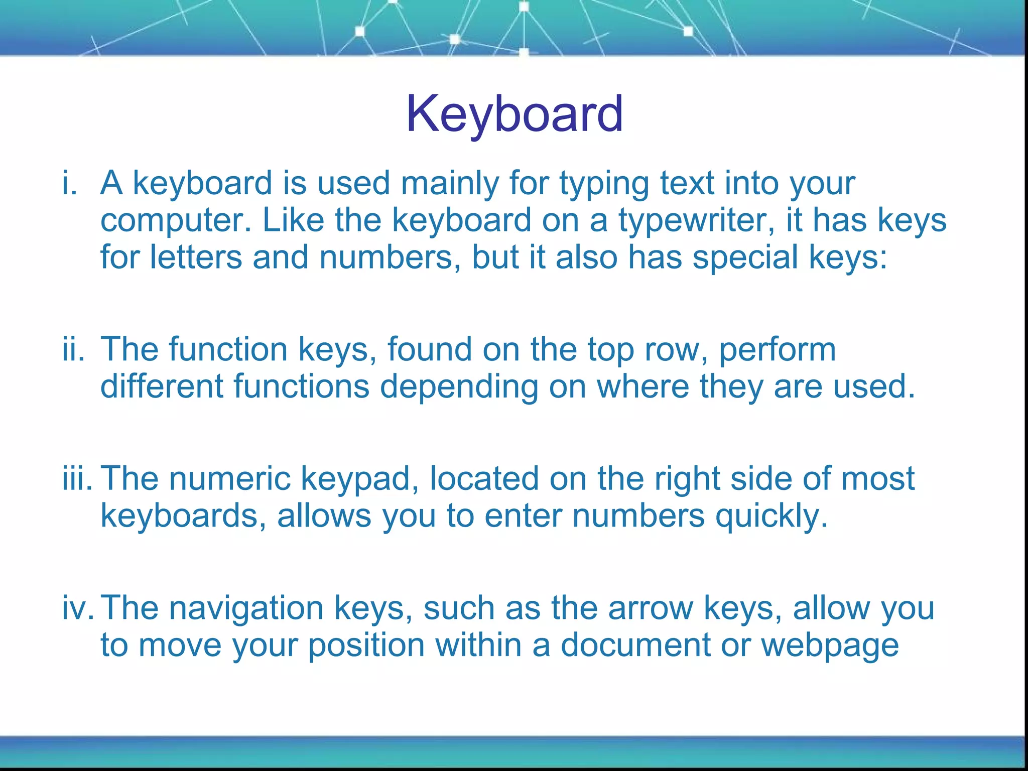 Parts of computer | PPT