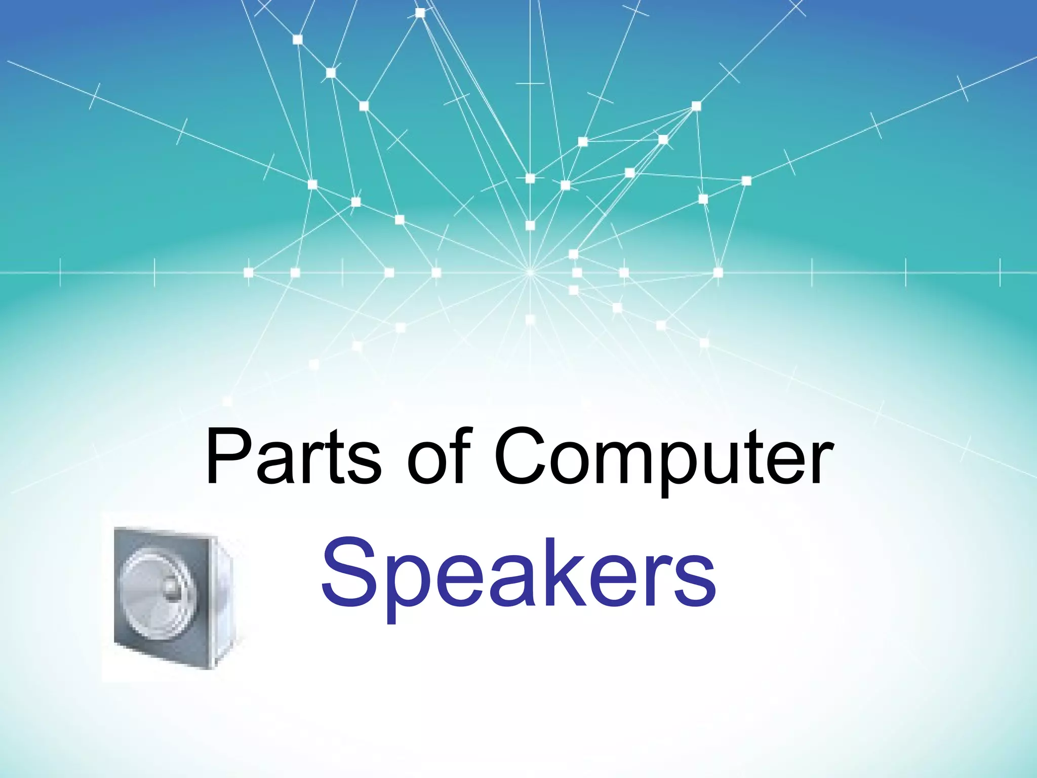 Parts of computer | PPT