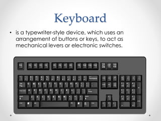 Parts of computer | PPTX