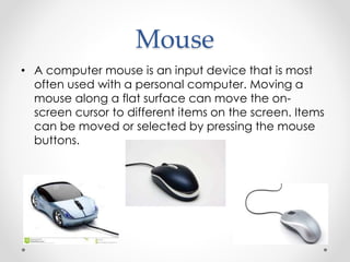 Parts of computer | PPTX