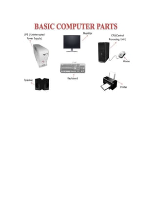 Parts of computer | PDF