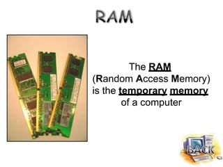 Parts of computer for basic class | PPTX
