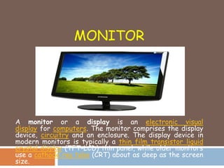 Parts of computer powerpoint | PPTX