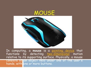 Parts of computer powerpoint | PPTX