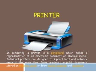 Parts of computer powerpoint | PPTX