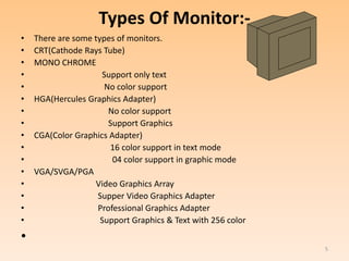 foedumed:Parts of computer system 29_16 | PPTX | Computer Peripherals ...