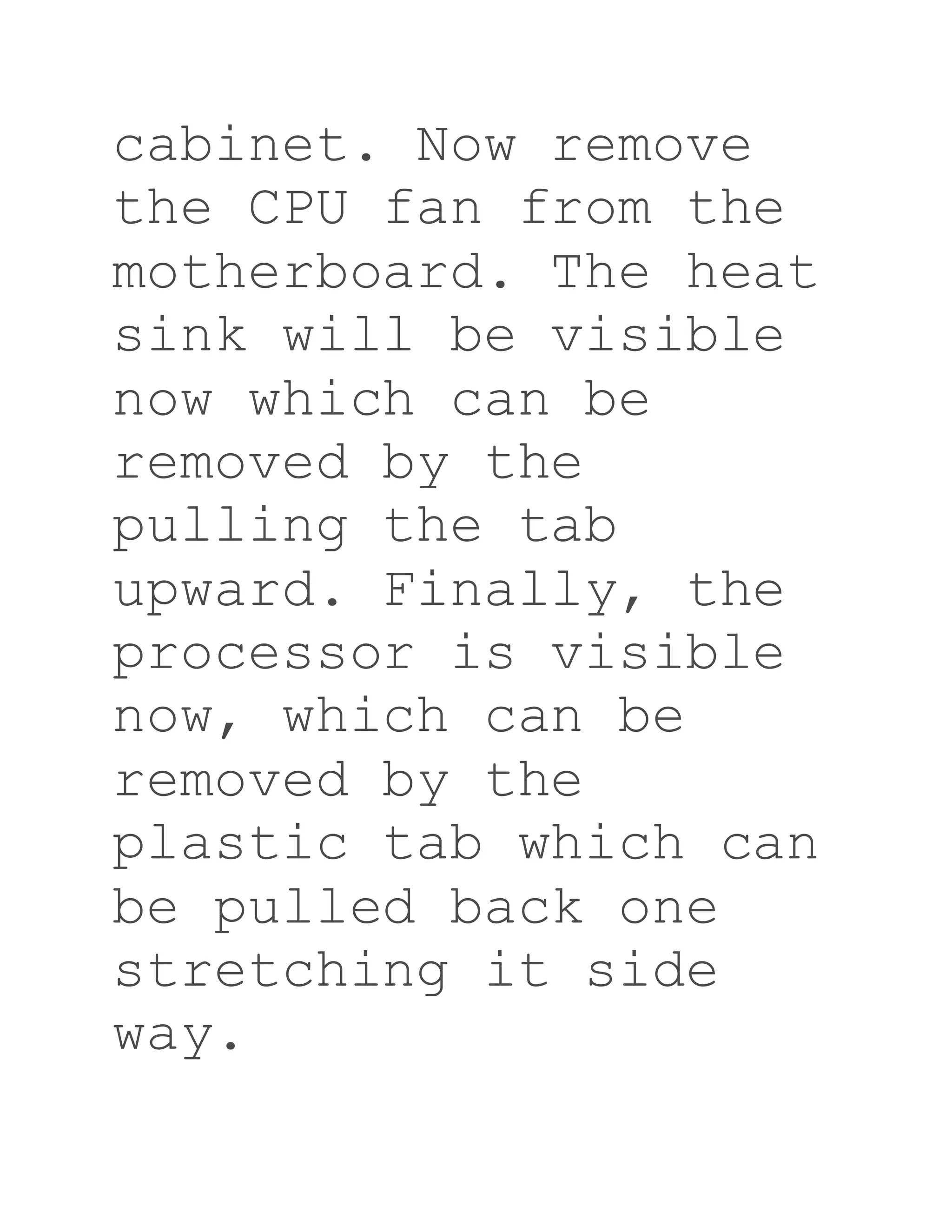 Parts of computer system (how to assemble and disassemble the computer ...