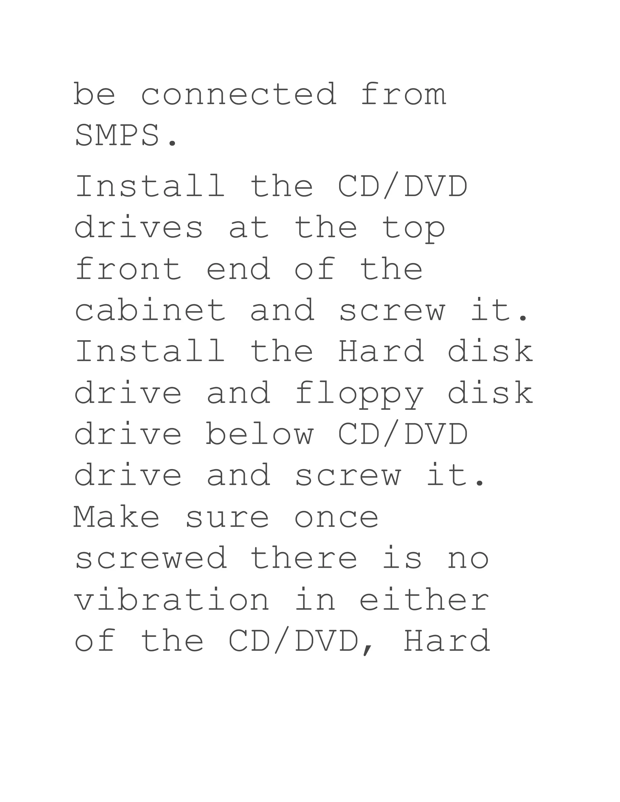 Parts of computer system (how to assemble and disassemble the computer ...