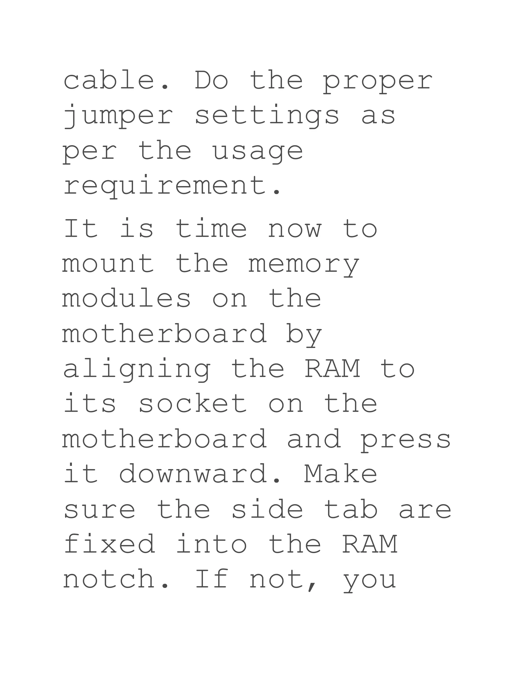 Parts of computer system (how to assemble and disassemble the computer ...