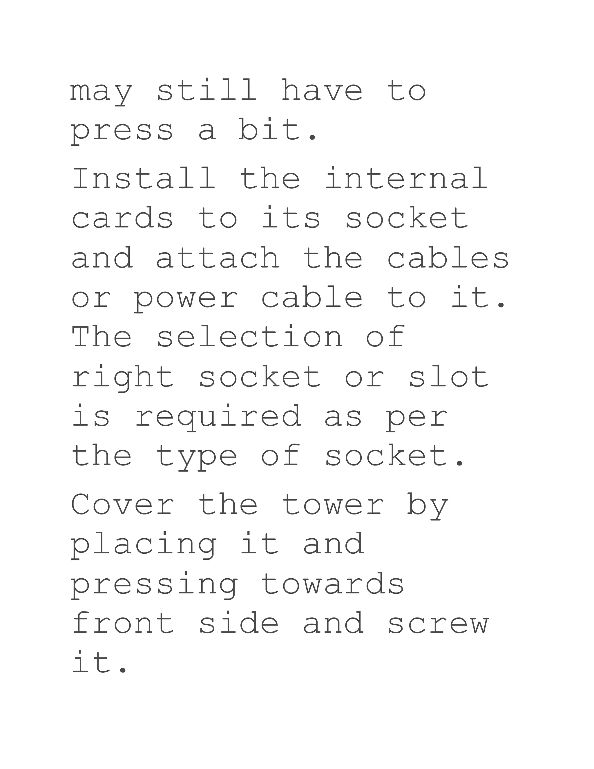 Parts of computer system (how to assemble and disassemble the computer ...