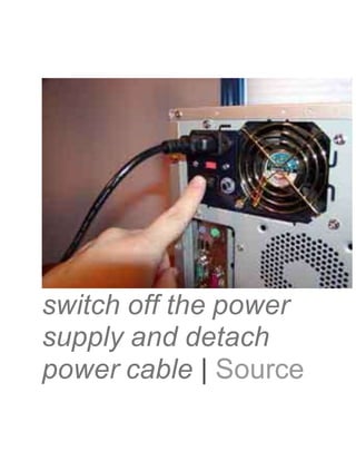Parts of computer system (how to assemble and disassemble the computer ...