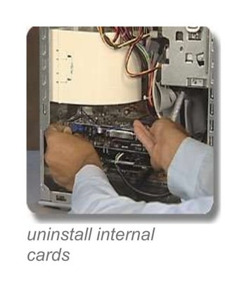 Parts of computer system (how to assemble and disassemble the computer ...