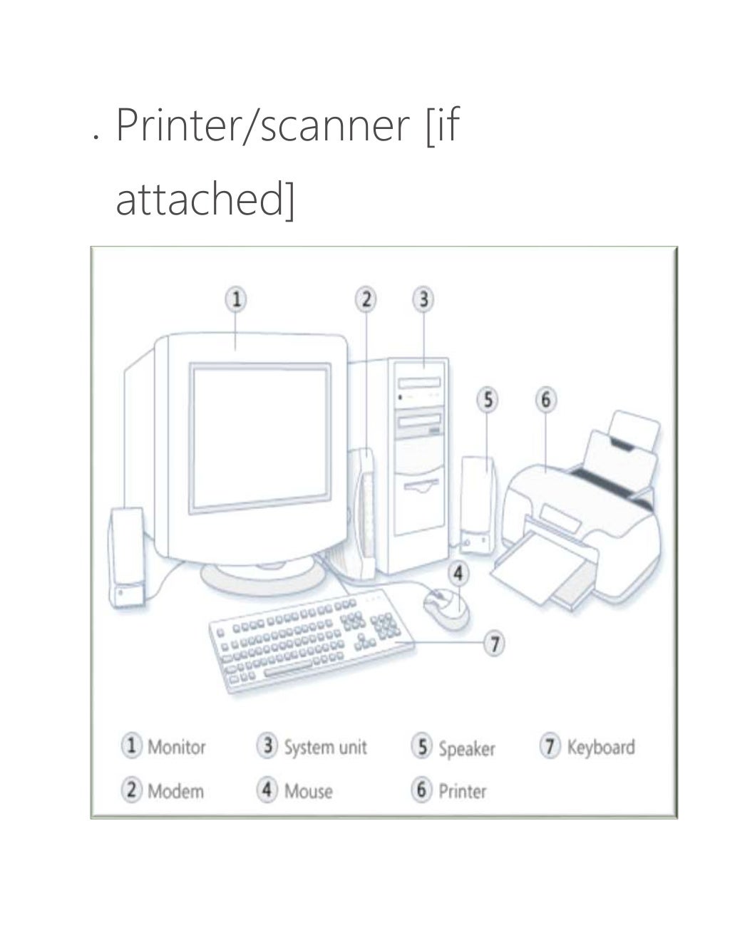 Parts of computer system (how to assemble and disassemble the compute…